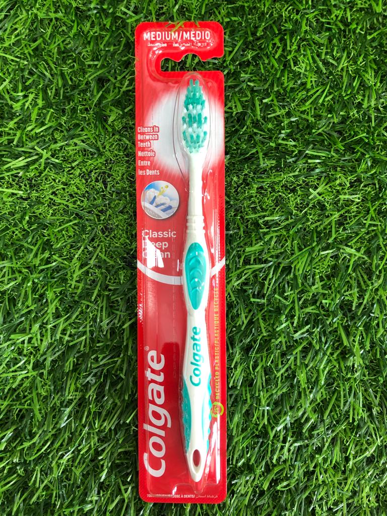 Colgate Classic Deep Clean Toothbrush (Medium) | Sugar World | Sri Lanka