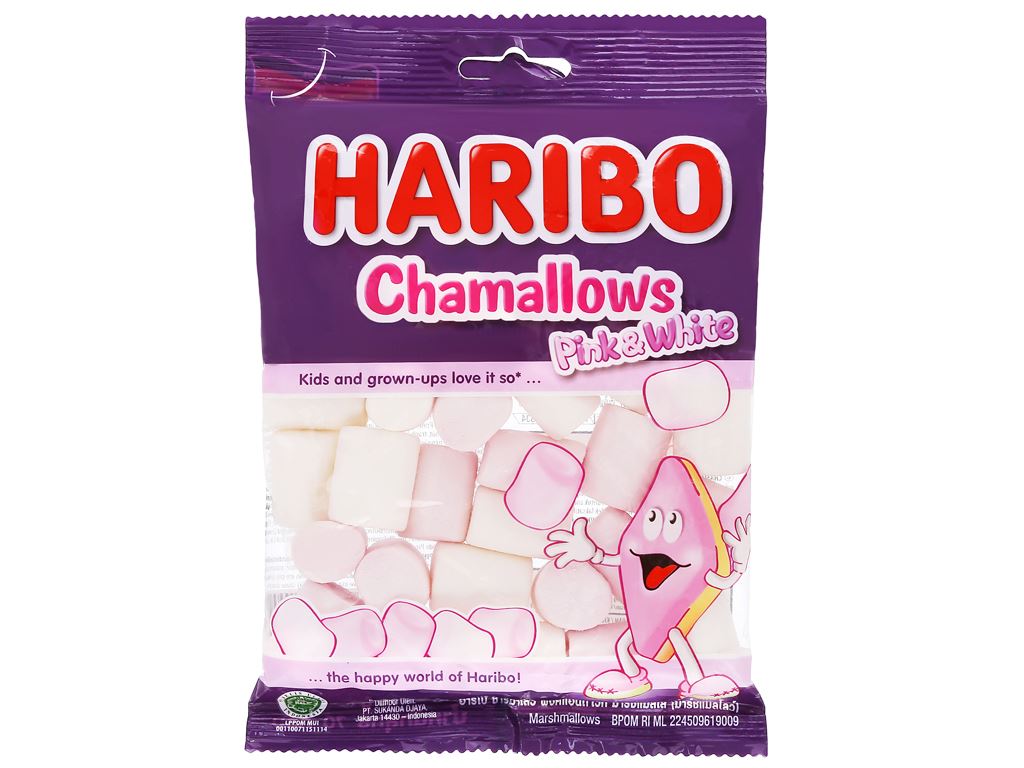 Haribo Chamallows Pink & White 70g | Sugar World | Sri Lanka