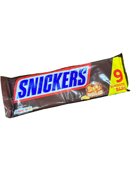 Snickers 9 Snacksize Bars 319.5g | Sugar World | Sri Lanka