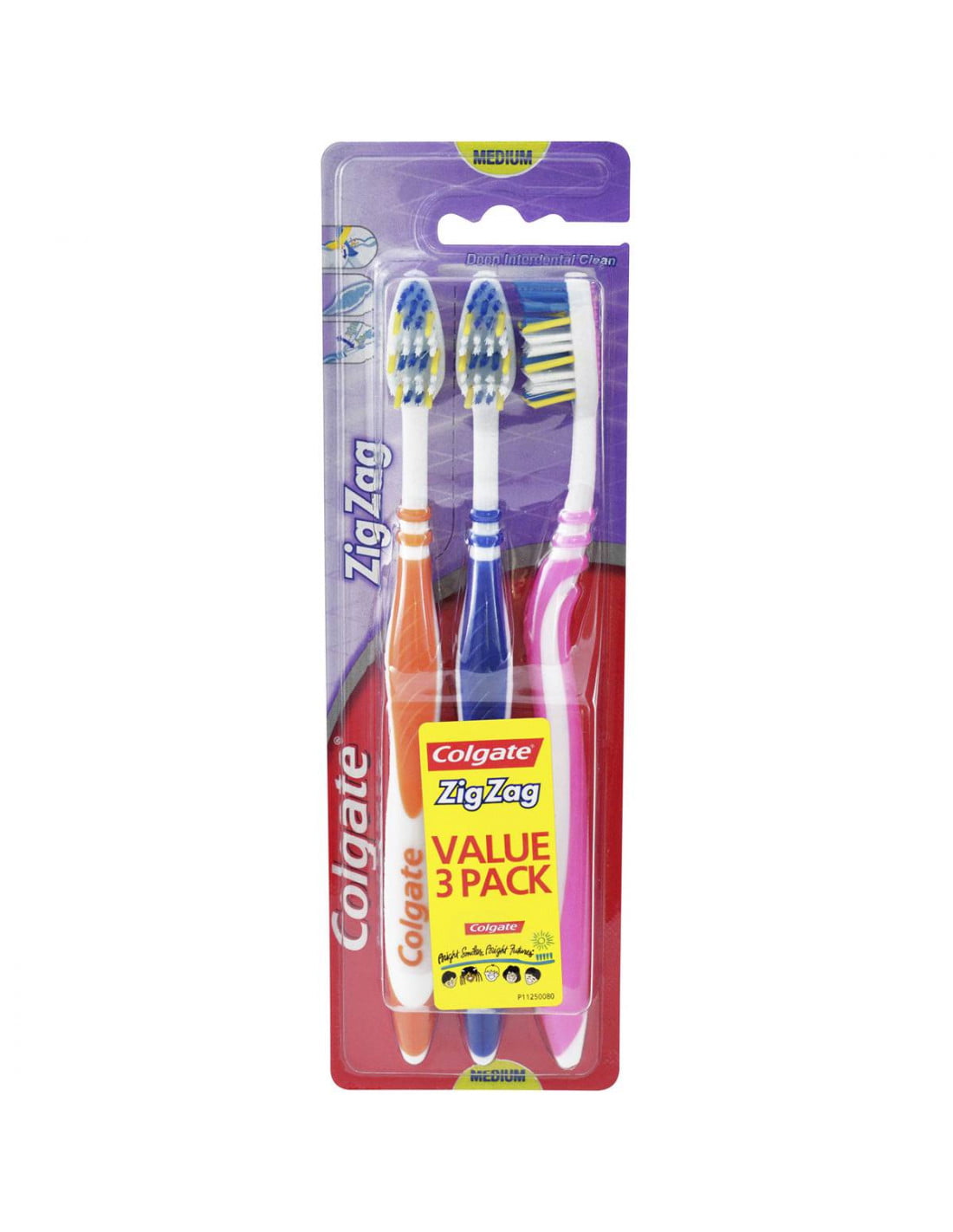 Colgate Zig Zag Medium 3 Toothbrushes | Sugar World | Sri Lanka