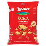 Loacker Minis Napolitaner Crispy Wafers With Hazelnut Cream Filling ...
