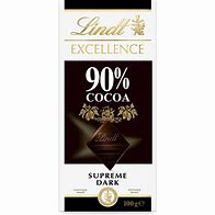 Lindt Excellence Supreme Dark 90% Cocoa | Sugar World | Sri Lanka