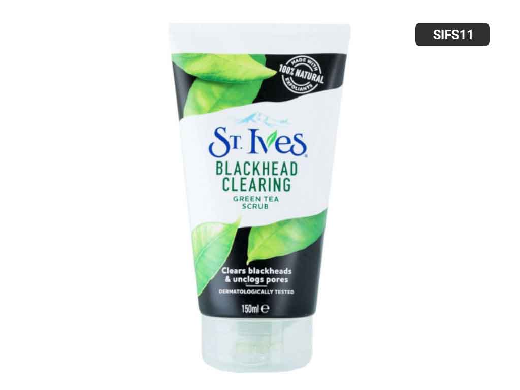 St Ives Black Head Clearing Green Tea Bamboo Scrub | Sugar World | Sri ...