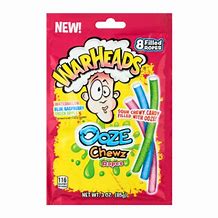 Warheads Sour Chewy Candy Filled With Ooze Ropes 85g | Sugar World ...